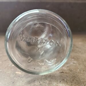 Wheaton | Storage & Organization | Vintage Clear Glass Wheaton Style ...